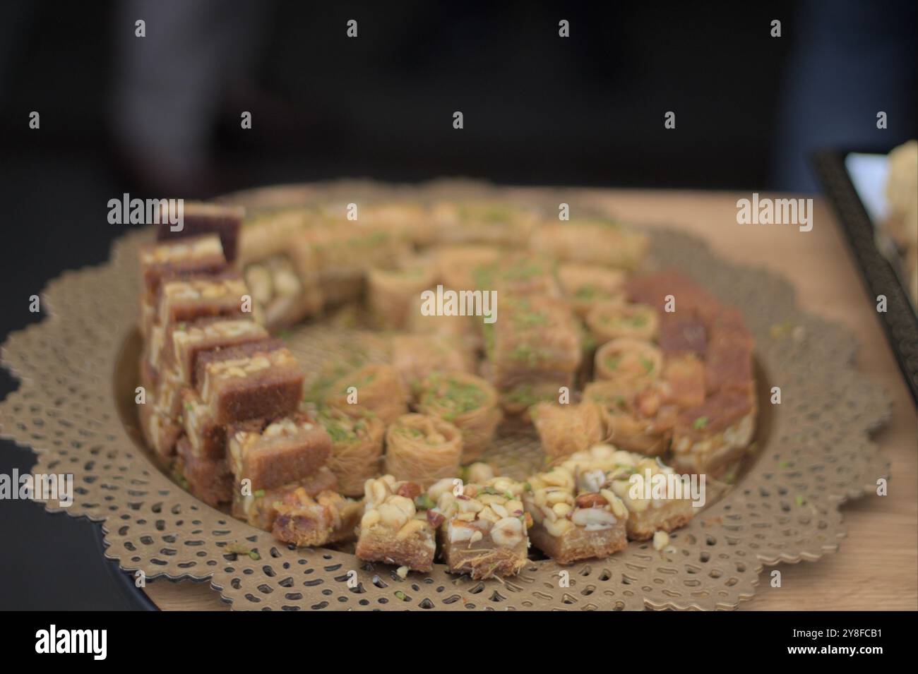 Middle Eastern sweets Stock Photo - Alamy