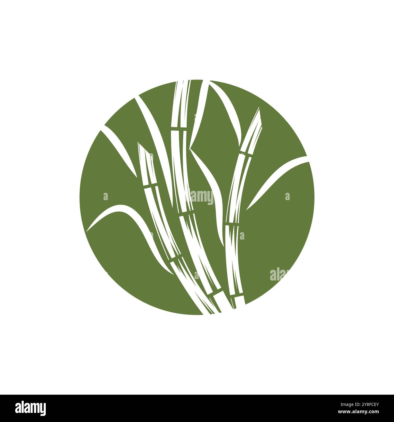 Sugar cane Logo Template vector symbol nature Stock Vector Image & Art ...