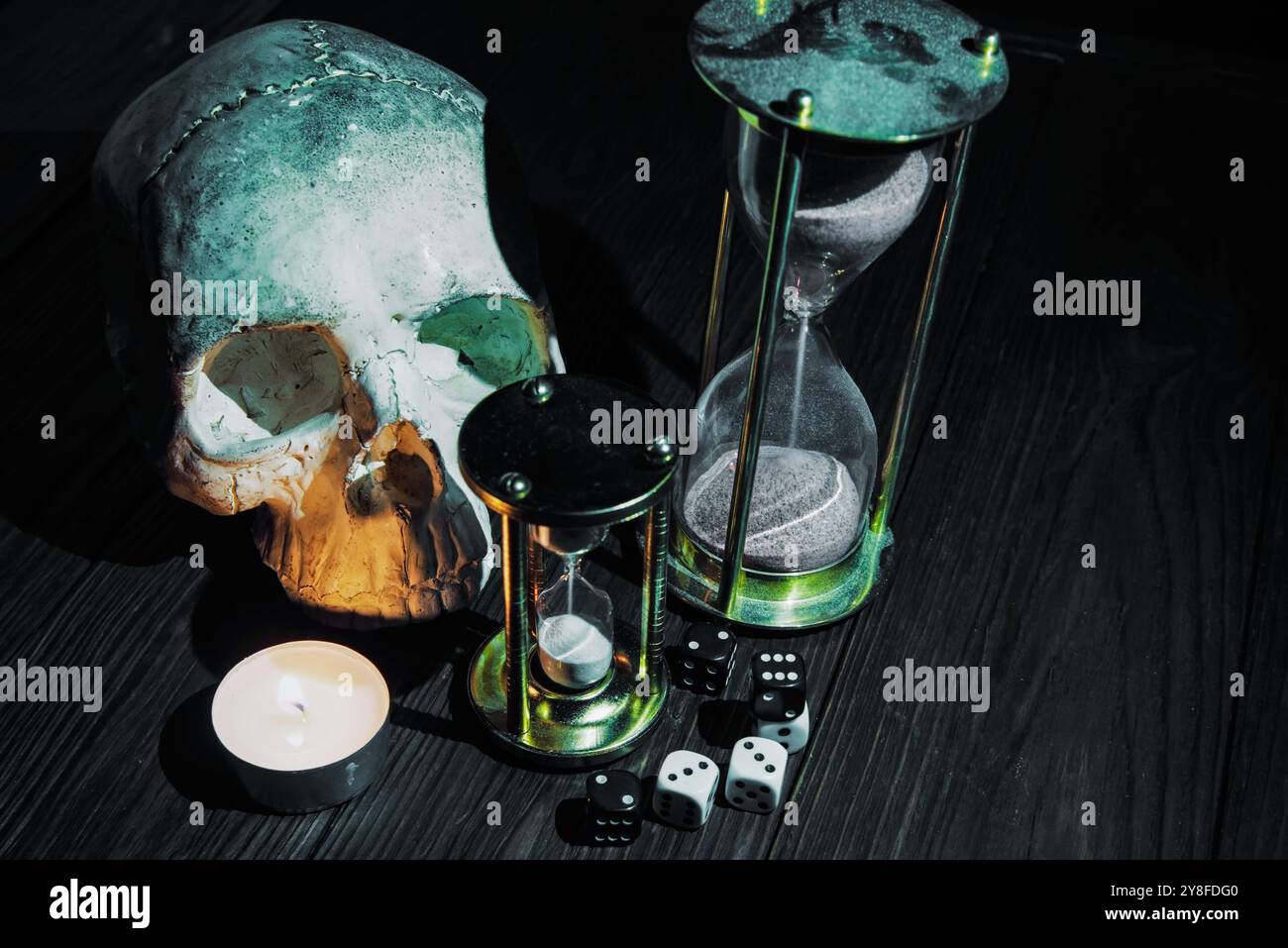 time and death concept background life short time Stock Photo - Alamy