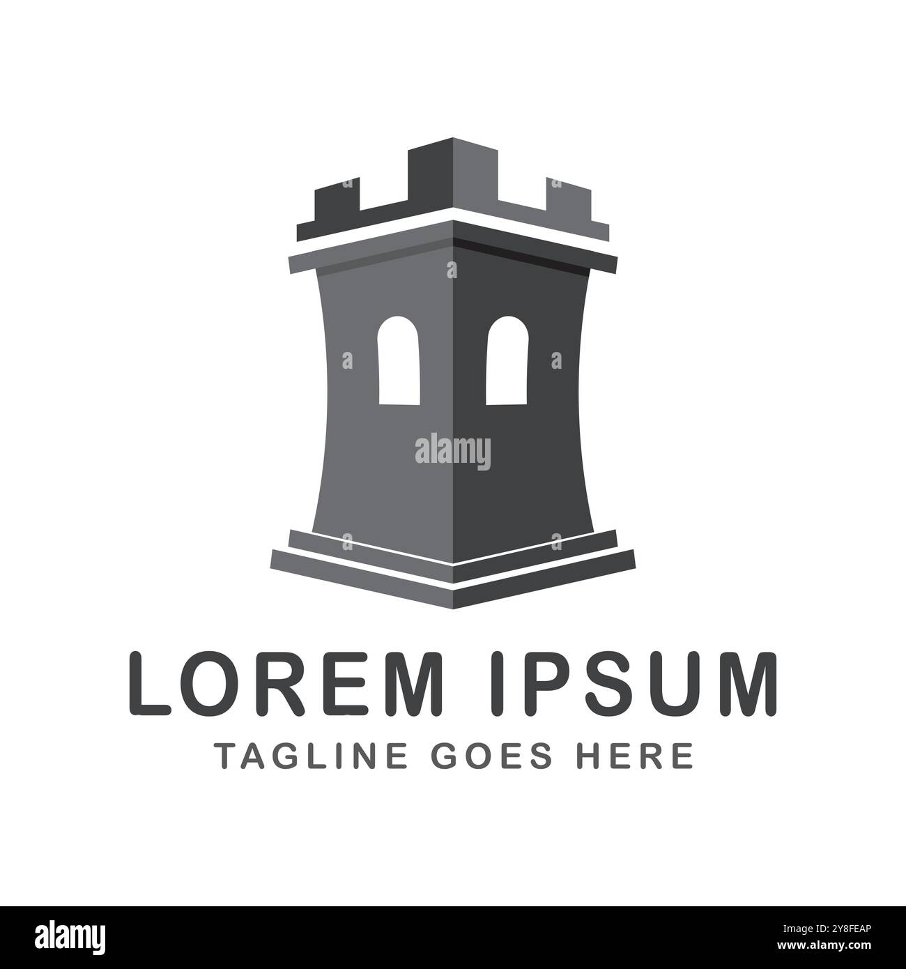 castle logo vector symbol Stock Vector Image & Art - Alamy