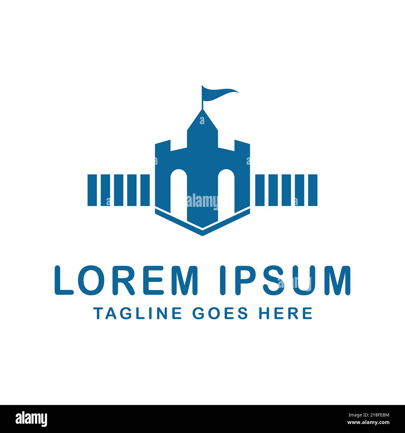 castle logo vector symbol Stock Vector Image & Art - Alamy