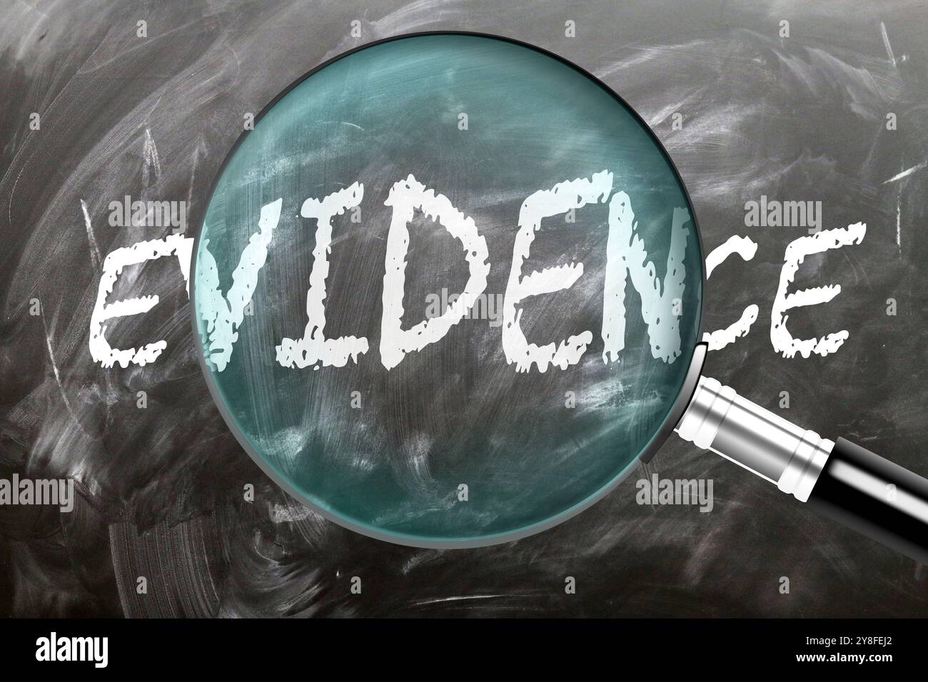 Evidence - learn, study and inspect it. Taking a closer look at ...