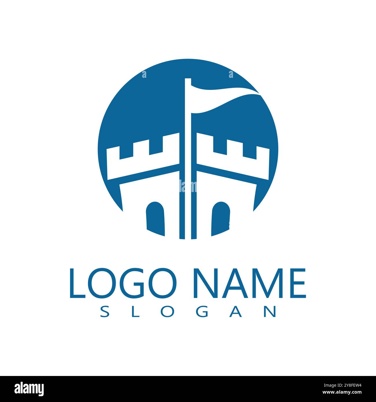 castle logo vector symbol Stock Vector Image & Art - Alamy