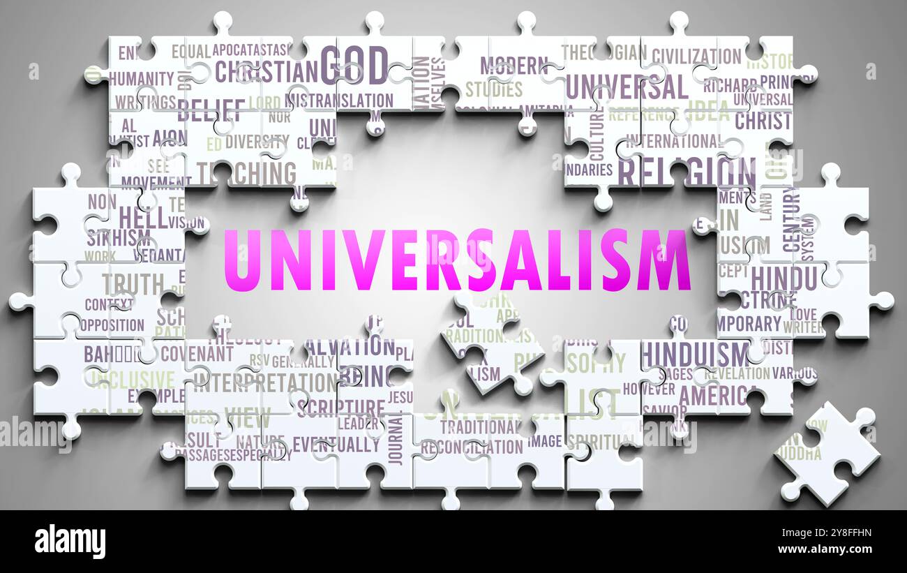 Universalism as a complex subject hi-res stock photography and images ...