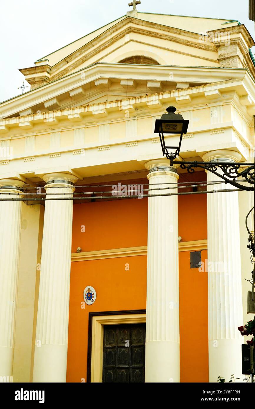 Historic center of Alghero, Sardinia. Italy Stock Photo - Alamy