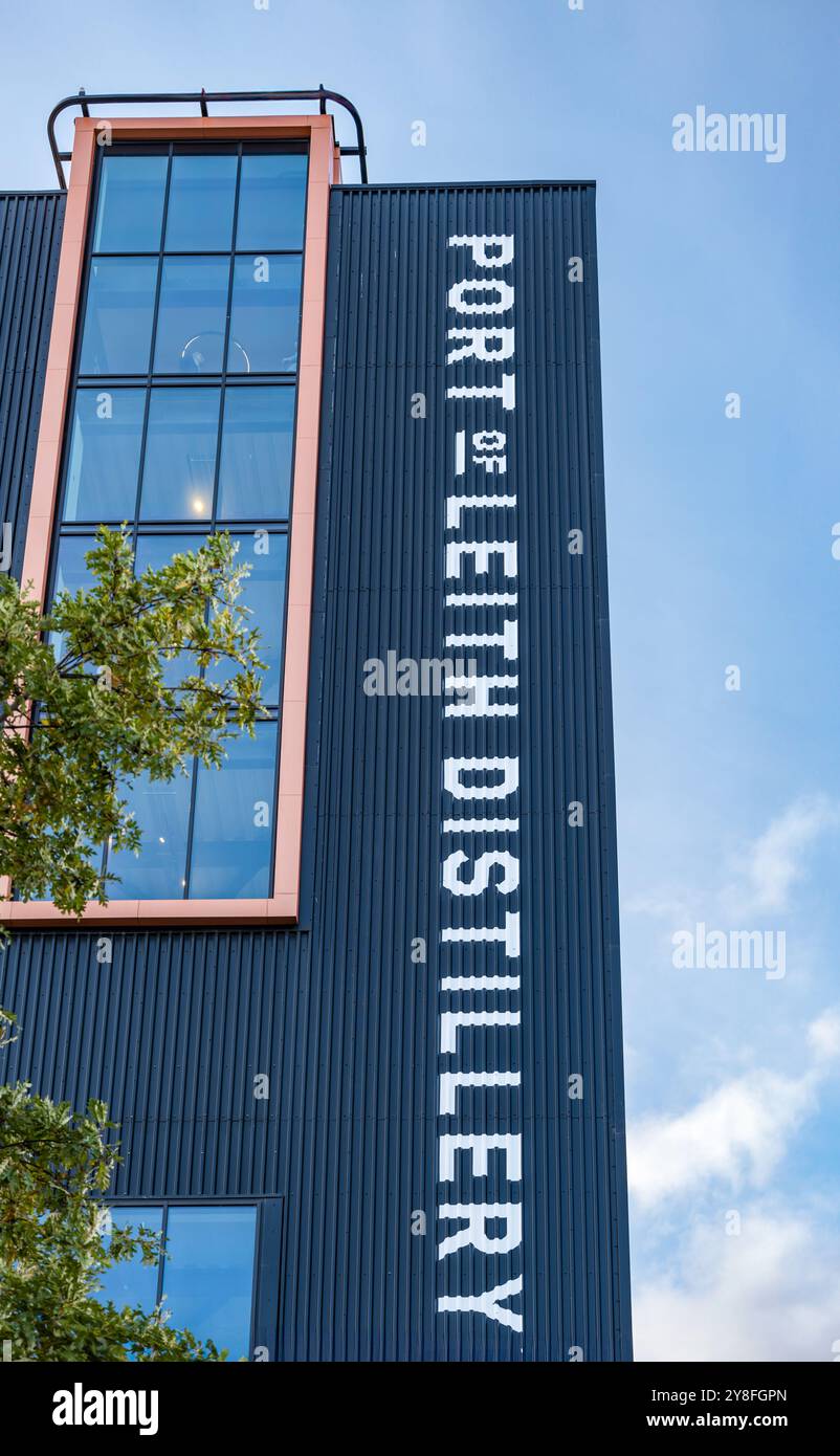 Port of Leith distillery building, Scotland, UK Stock Photo - Alamy