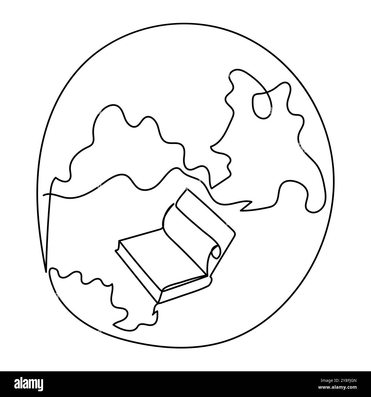 line art of National Education Day good for National Education Day ...