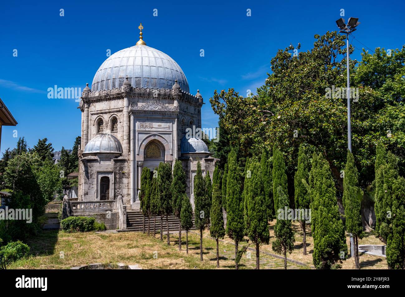 Turkiye. Istanbul. Tomb of Sultan Mehmet Resat Stock Photo - Alamy