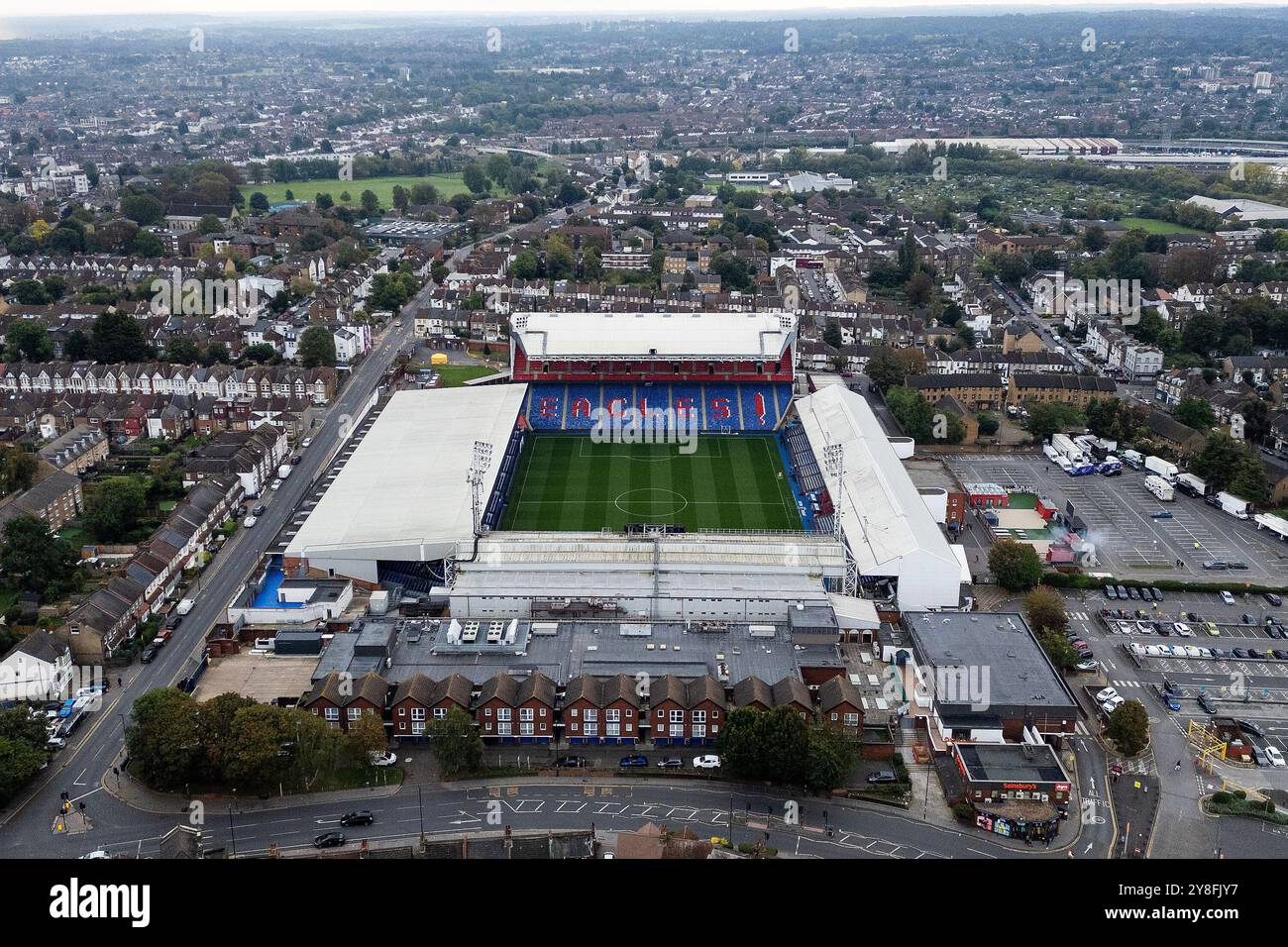 Selhurst park stadium view hi-res stock photography and images - Alamy