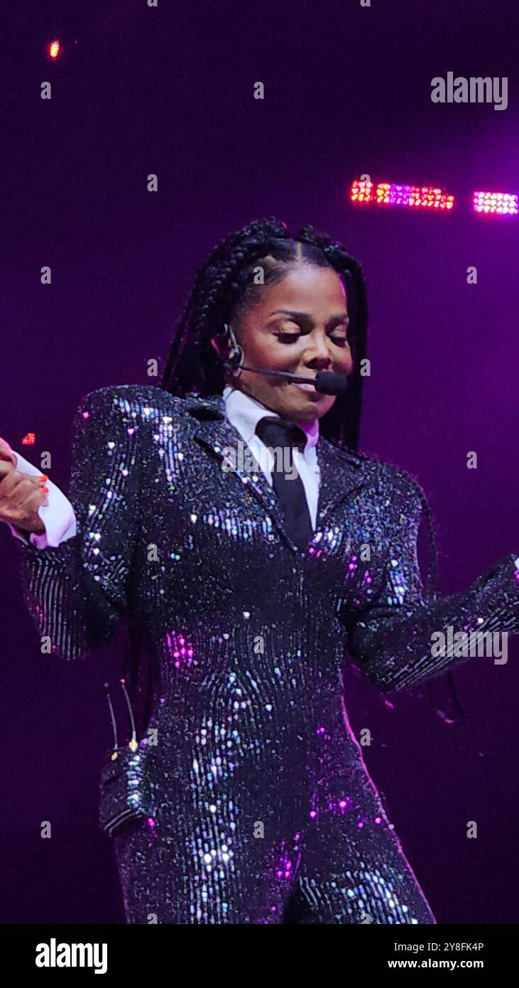 Janet Jackson Live at The O2 London, UK Stock Photo - Alamy