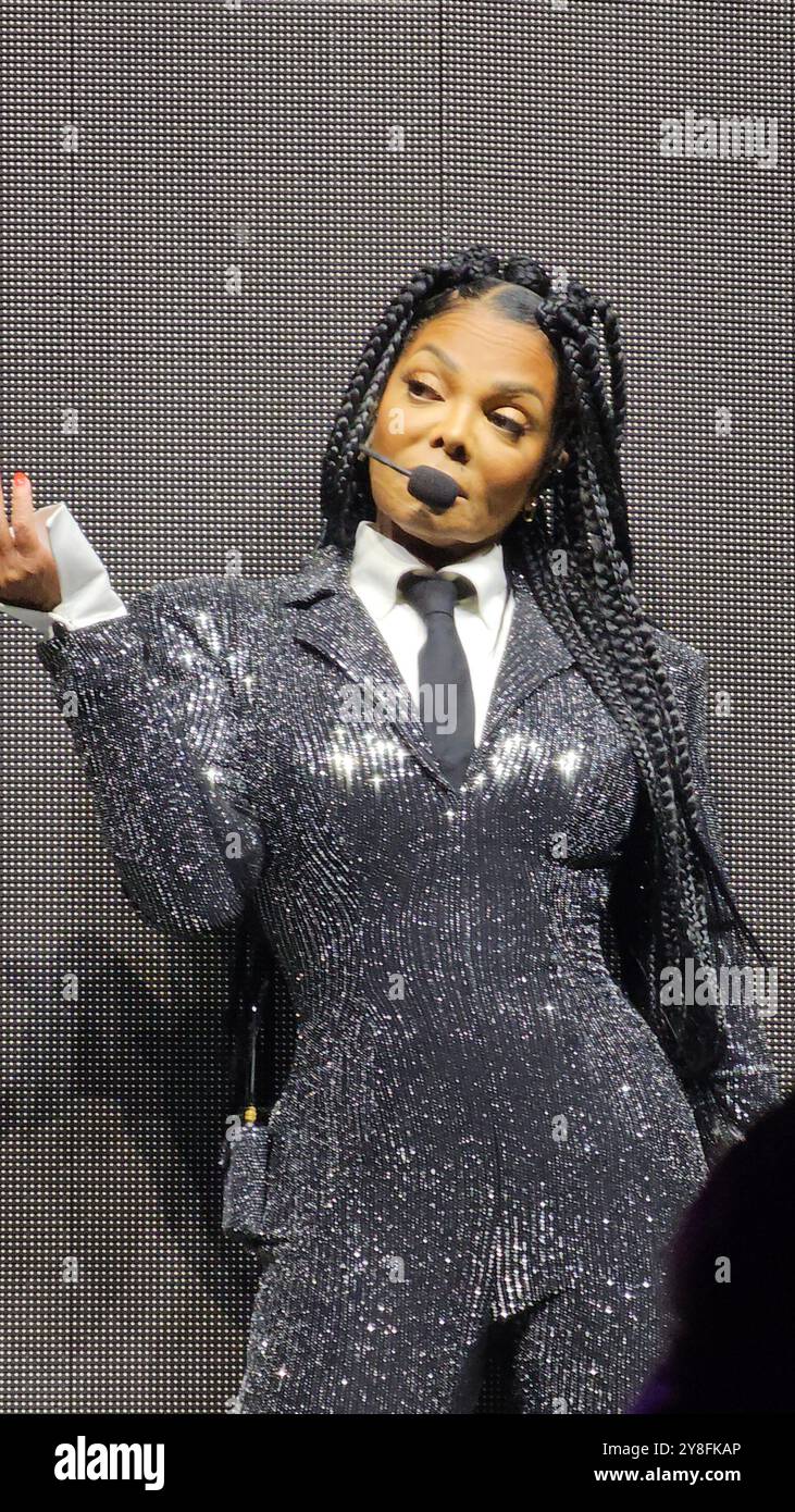Janet Jackson Live at The O2 London, UK Stock Photo - Alamy