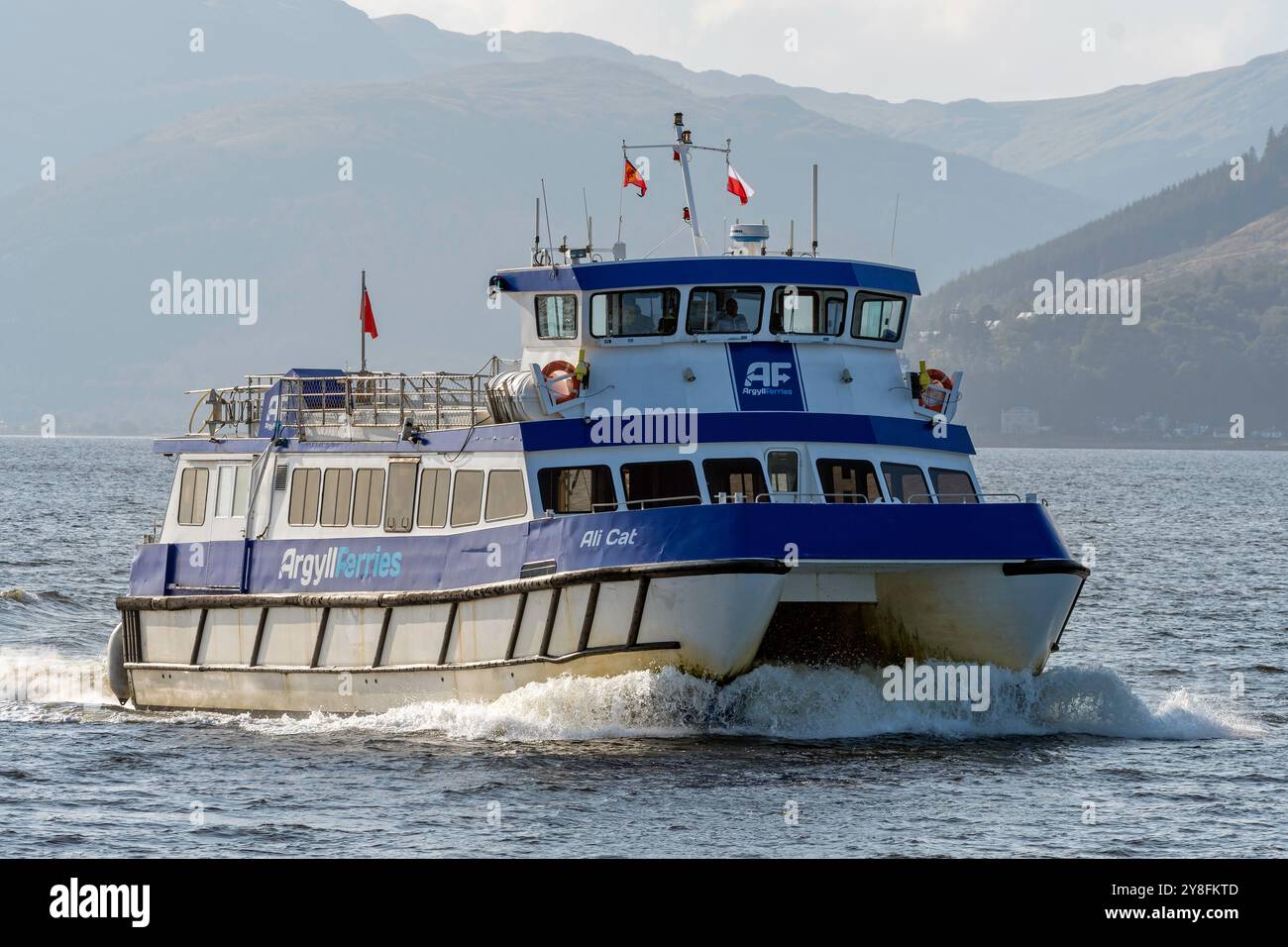 Ali Cat is a passenger ferry operated by Caledonian MacBrayne on the ...