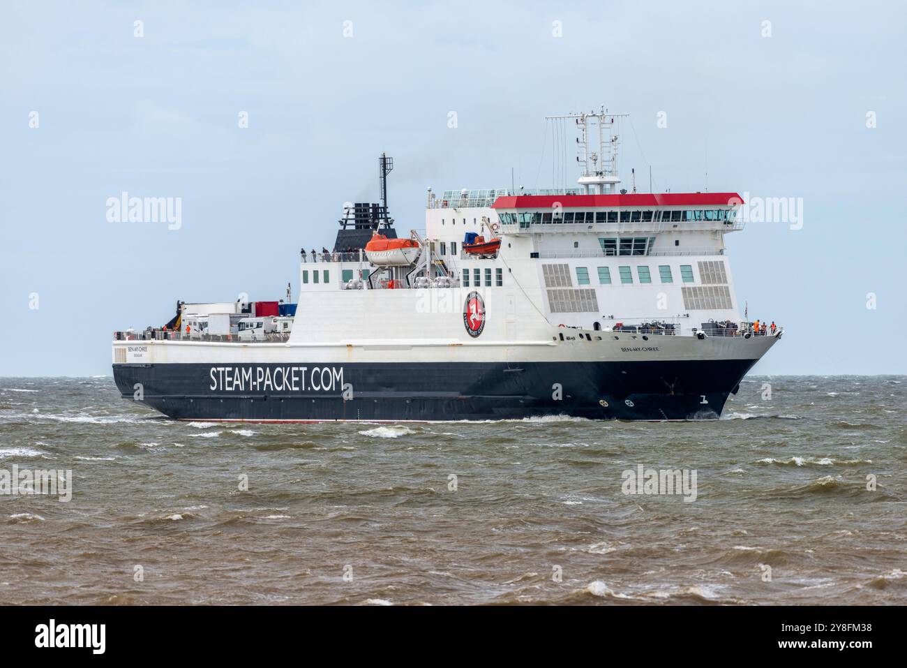 Ben-my-Chree is a Ro-Pax ferry operated by the Isle of Man Steam Packet ...
