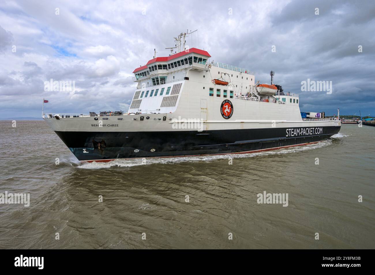 Ben-my-Chree is a Ro-Pax ferry operated by the Isle of Man Steam Packet ...