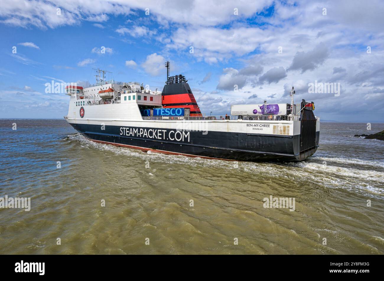 Ben-my-Chree is a Ro-Pax ferry operated by the Isle of Man Steam Packet ...