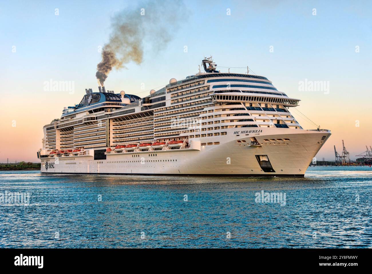 MSC Meraviglia is a Vista Project class cruise ship operated by MSC ...