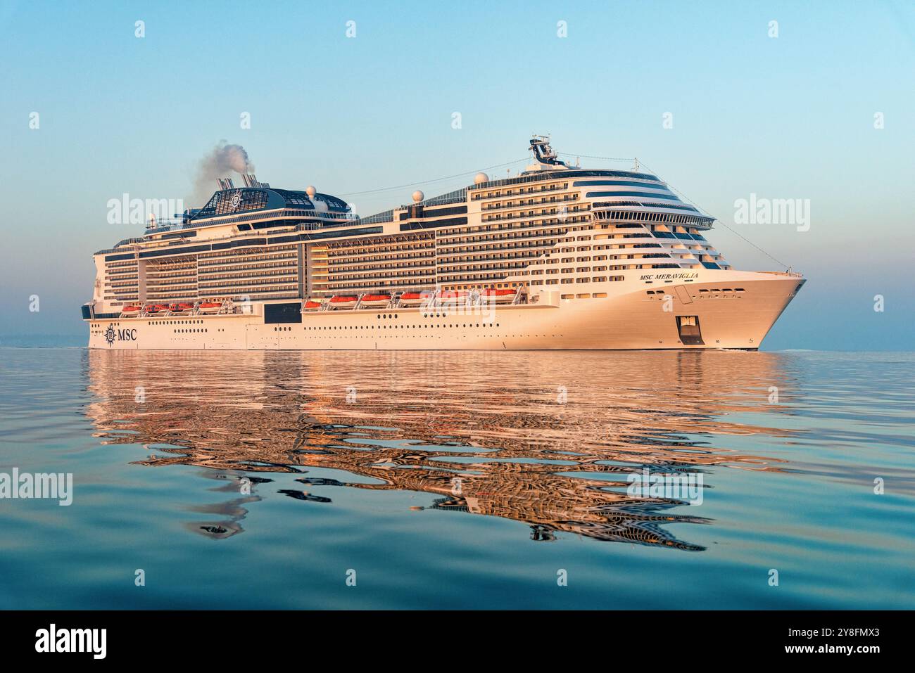 MSC Meraviglia is a Vista Project class cruise ship operated by MSC ...