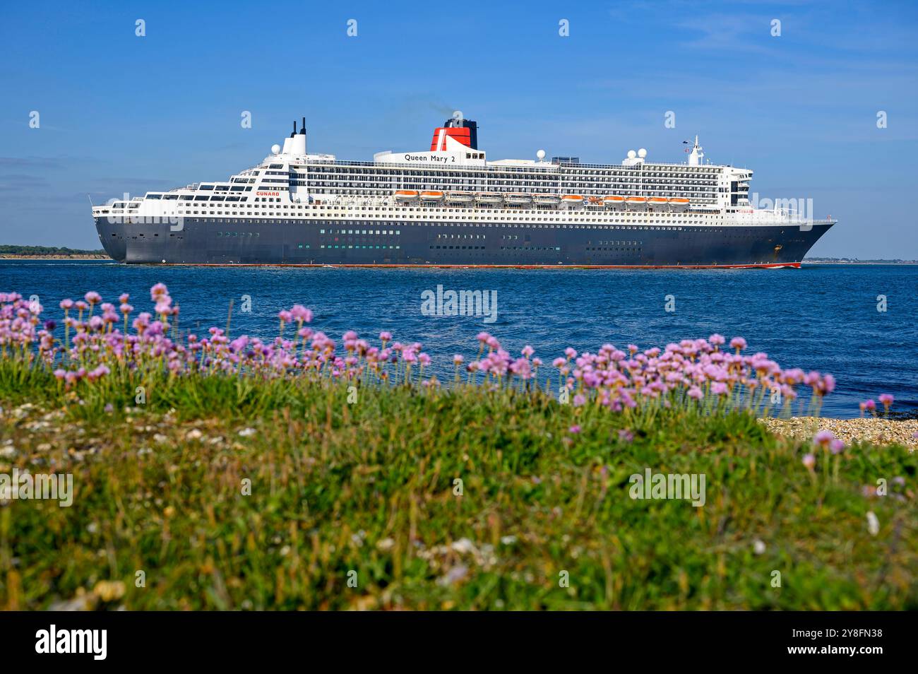 Queen Mary 2 is a trans-Atlantic ocean liner operated by Cunard Line ...