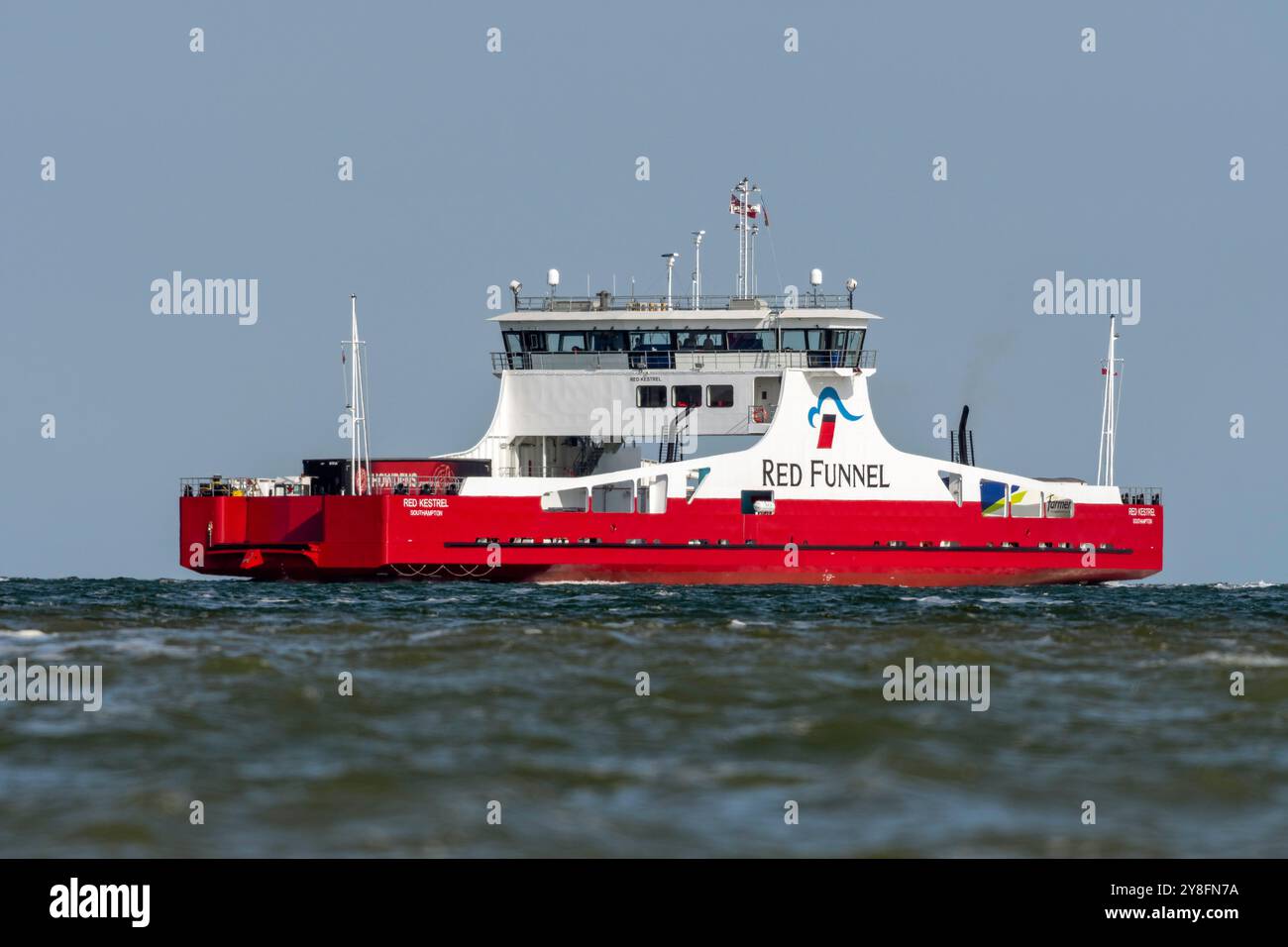 Red Kestrel is a freight ferry operated by Red Funnel on its ...