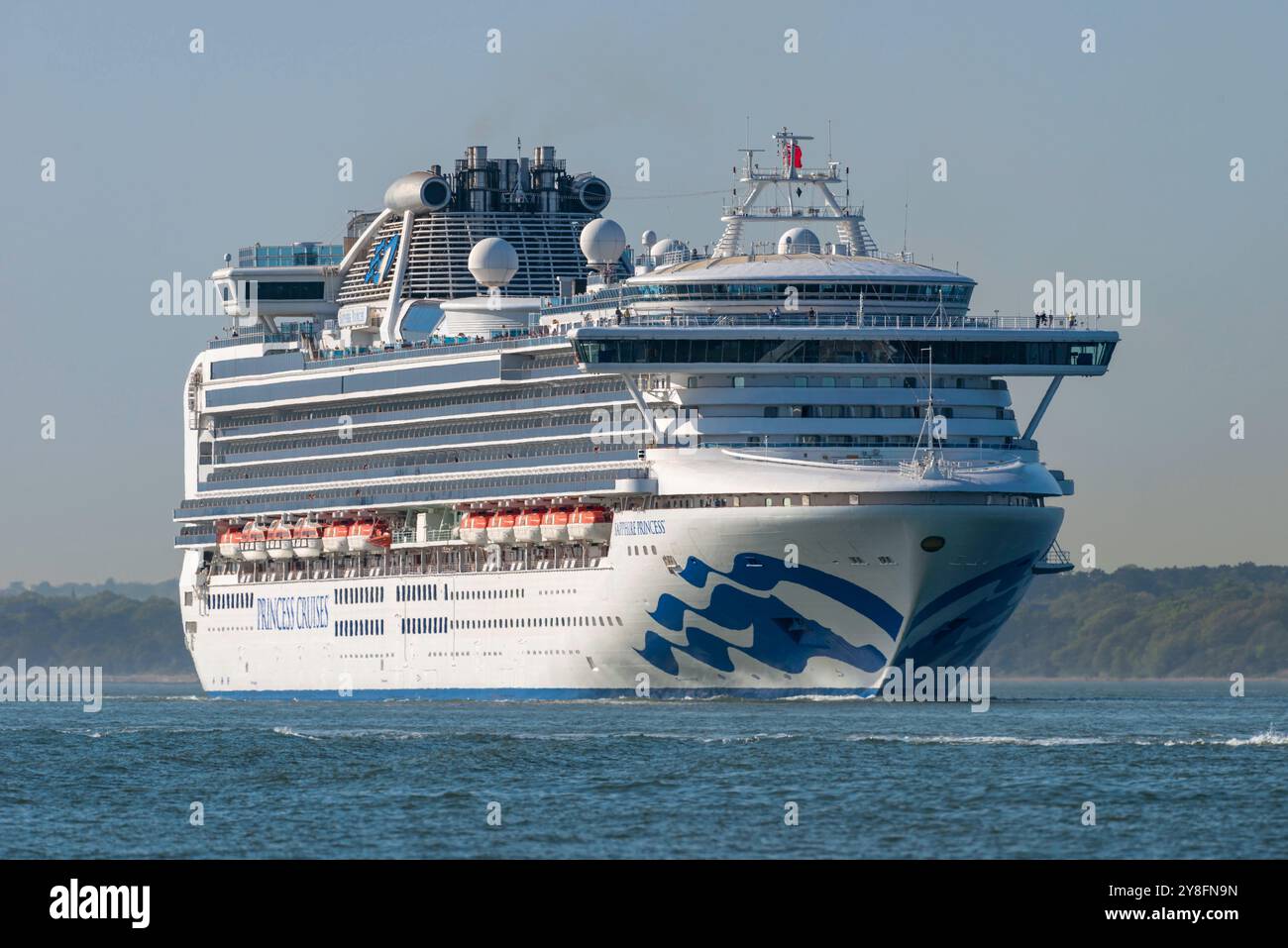 Sapphire Princess, a Gem class cruise ship operated by Princess Cruises ...