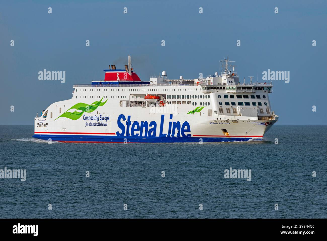 Stena Estrid, an E-Flexer ferry operated by Stena Line on the Irish Sea ...