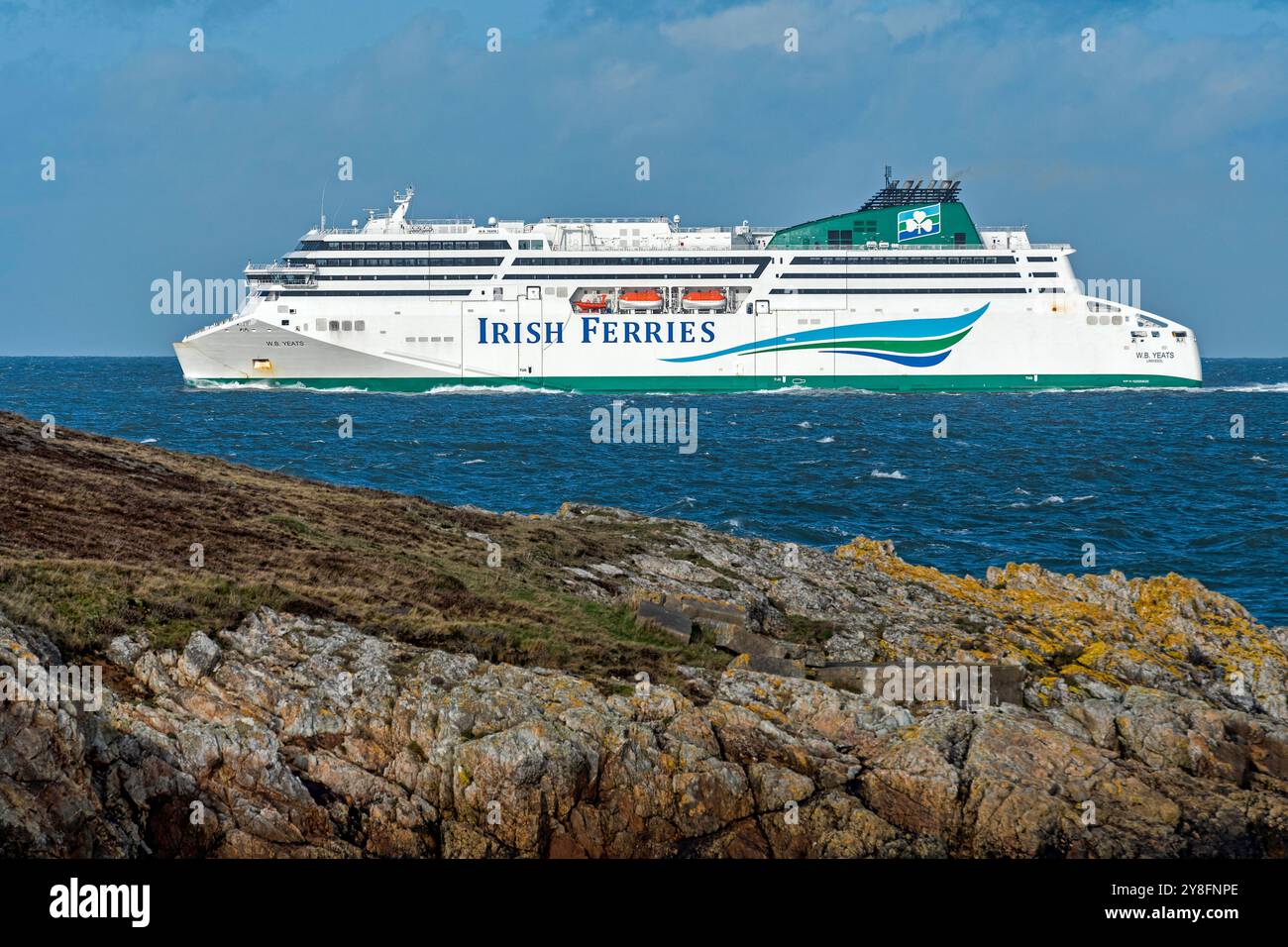W.B. Yeats is a cross-Channel ferry operated by Irish Ferries on ...