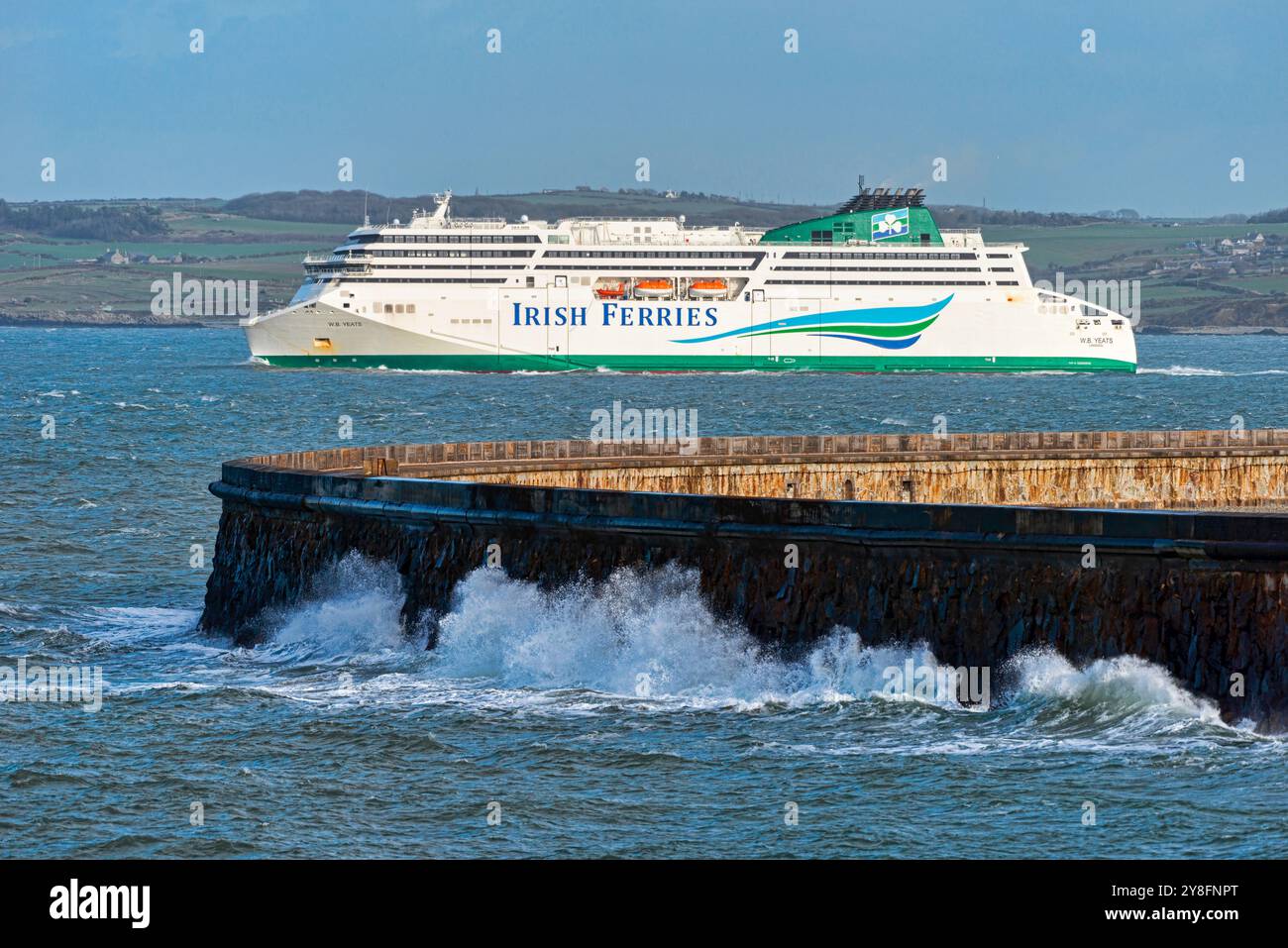 W.B. Yeats is a cross-Channel ferry operated by Irish Ferries on ...