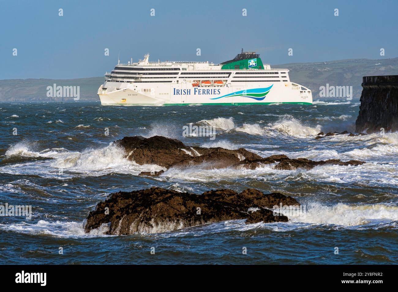 W.B. Yeats is a cross-Channel ferry operated by Irish Ferries on ...