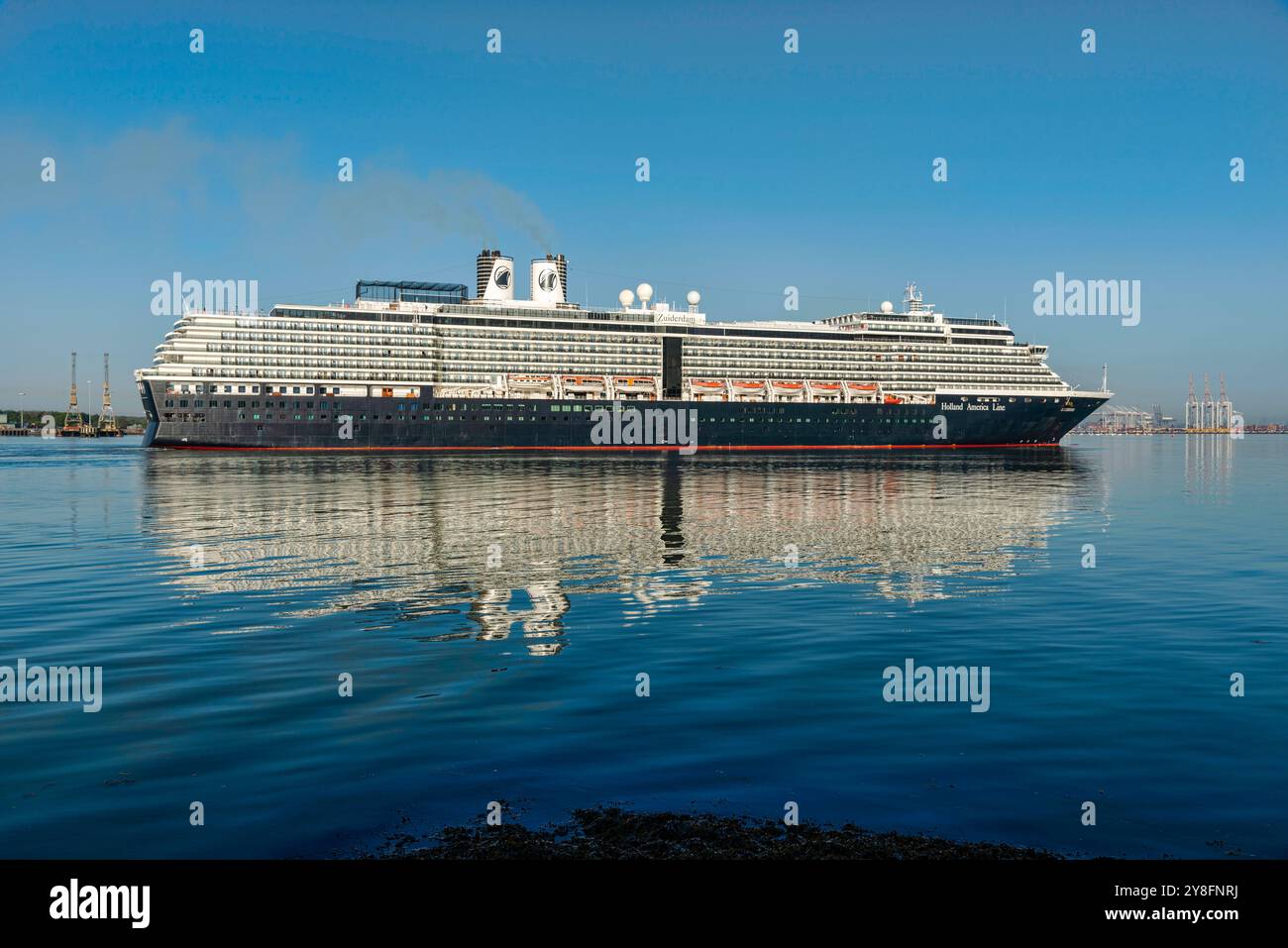 Zuiderdam, a Vista class cruise ship operated by Holland America Line ...