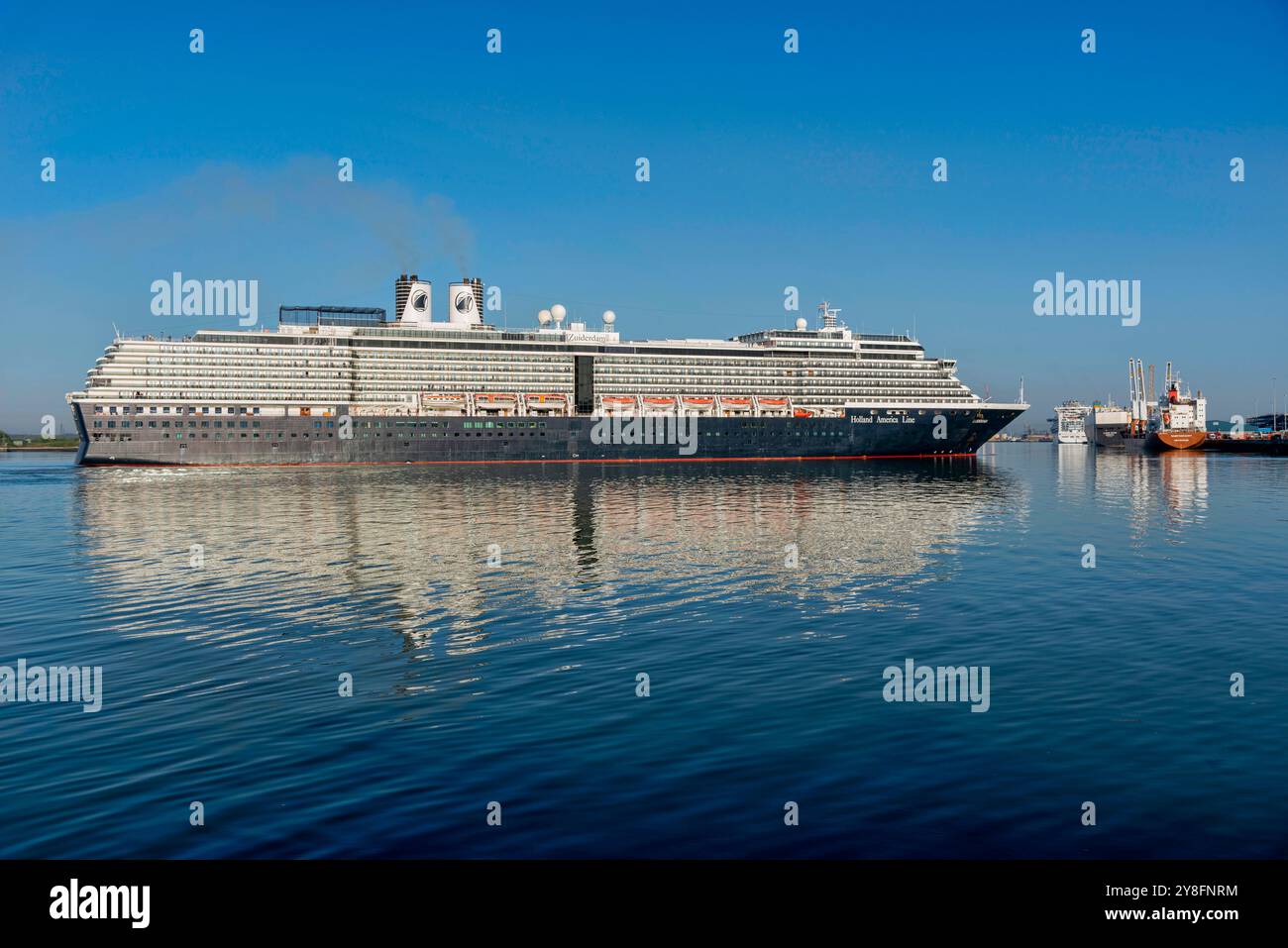 Zuiderdam, a Vista class cruise ship operated by Holland America Line ...