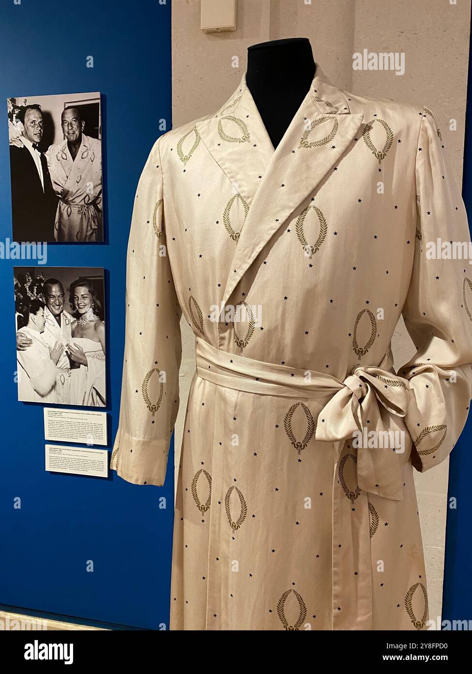 Noel Coward exhibition clothes worn by him, London Stock Photo - Alamy