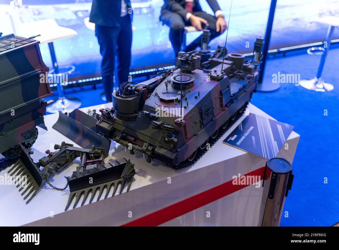 K2 CEV model displayed during the Warsaw Security Forum 2024 in Warsaw ...