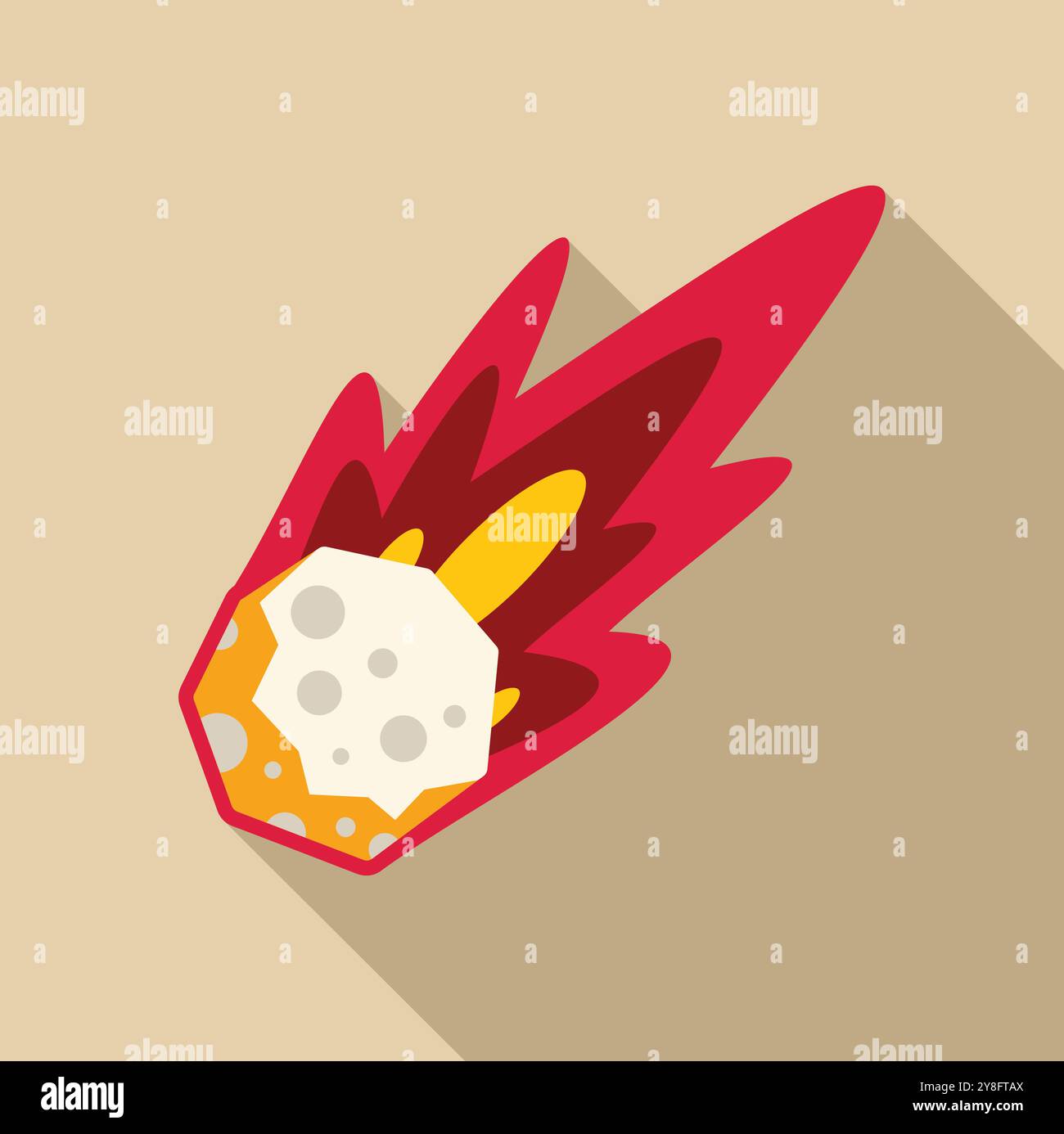 Burning asteroid entering atmosphere leaving a trail of fire Stock ... Burning asteroid entering atmosphere leaving a trail of fire Stock ...