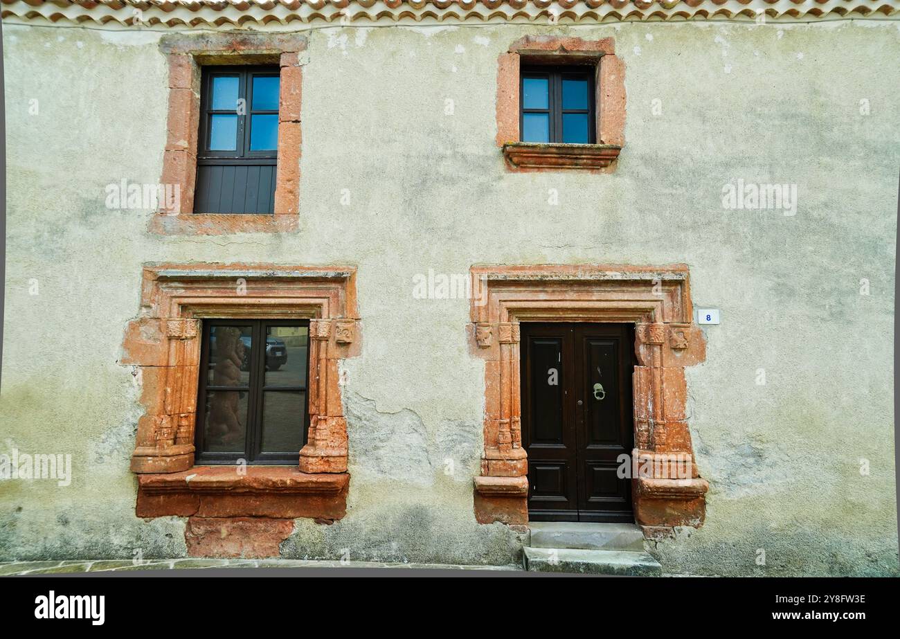 Fordongianus, Casa Aragonese, a rare and well-preserved example of a ...