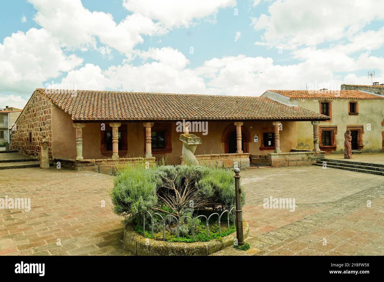 Fordongianus, Casa Aragonese, a rare and well-preserved example of a ...