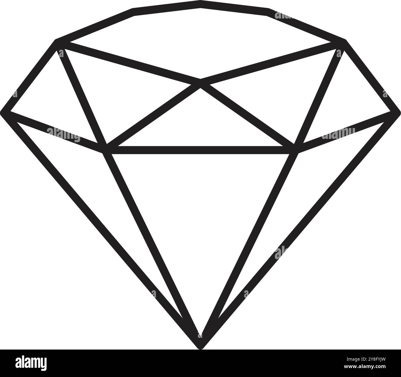 Elegant diamond ring on Stock Vector Images - Alamy