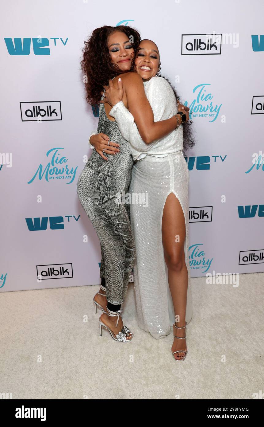 Los Angeles, Ca. 4th Oct, 2024. Natasha Marc, Tia Mowry at Tia Mowry ...