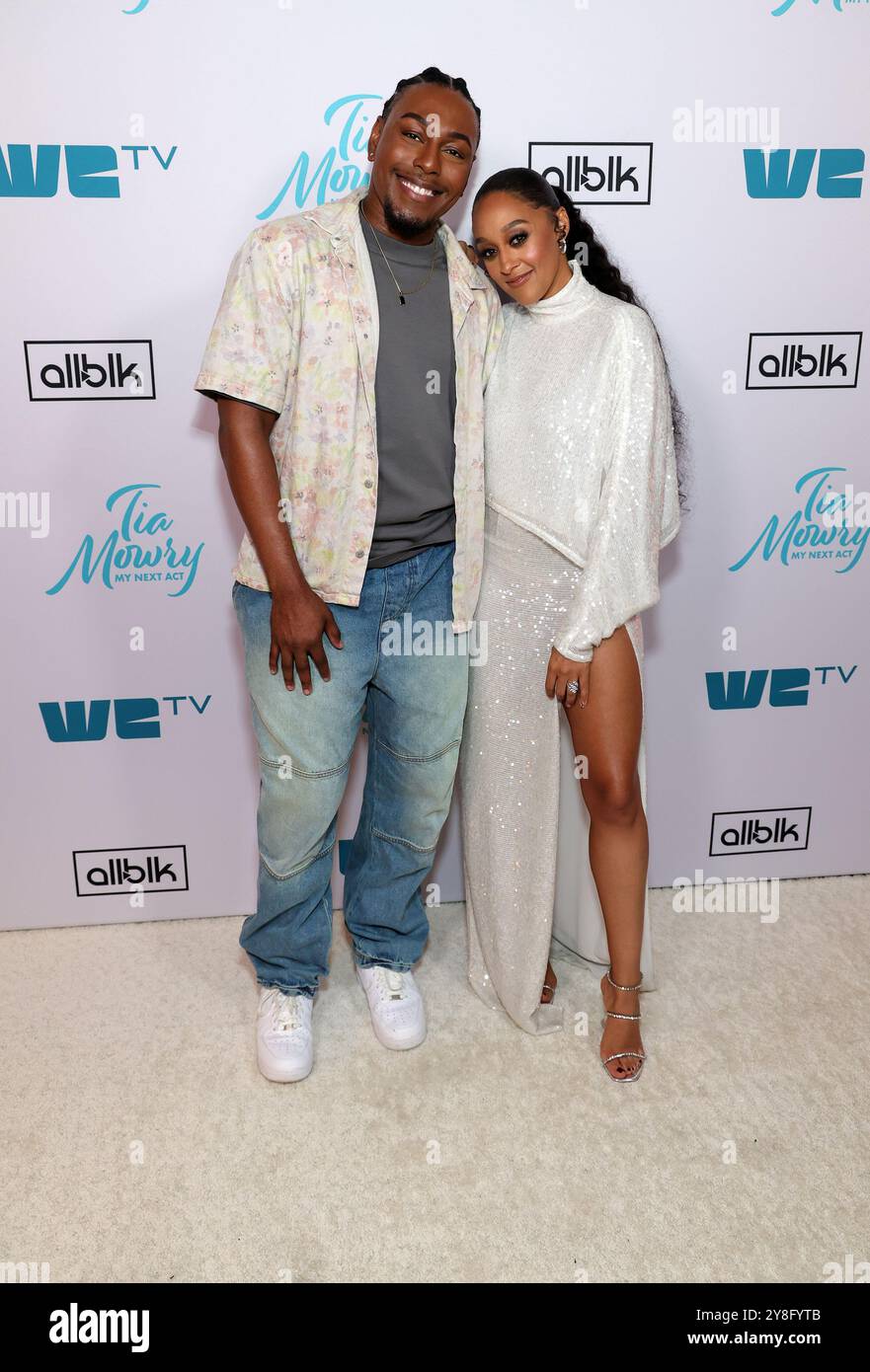 Los Angeles, Ca. 4th Oct, 2024. Terrell Grice, Tia Mowry at Tia Mowry ...