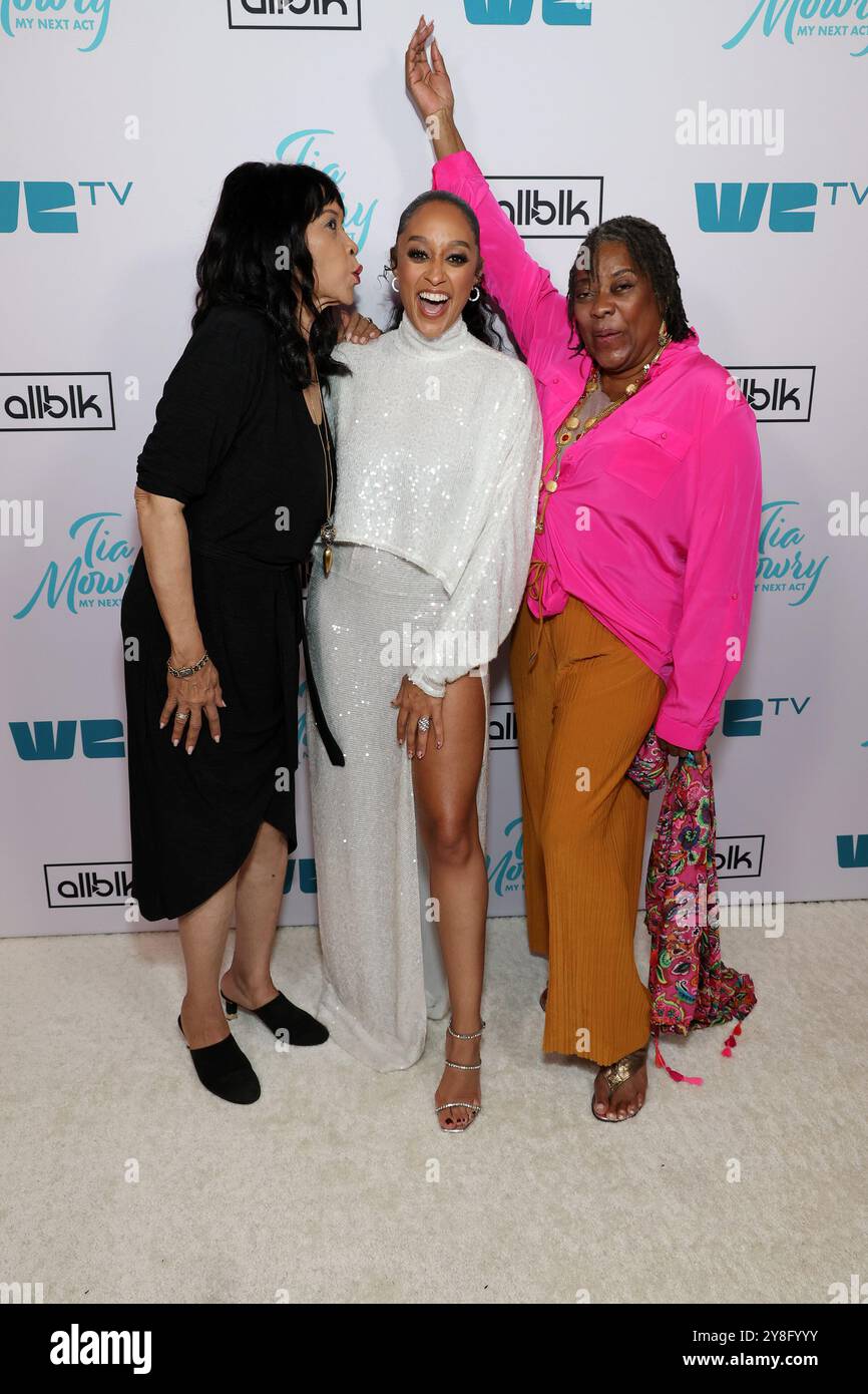 Los Angeles, Ca. 4th Oct, 2024. Jack e Harry, Tia Mowry, Loretta Devine at Tia Mowry: My Next ...