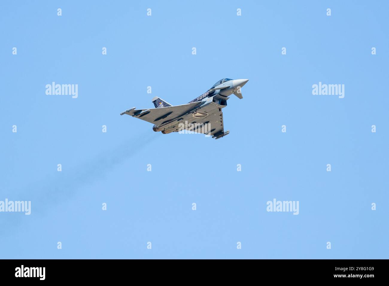 German Air Force - Eurofighter Typhoon EF2000, performing at the Royal International Air Tattoo ...