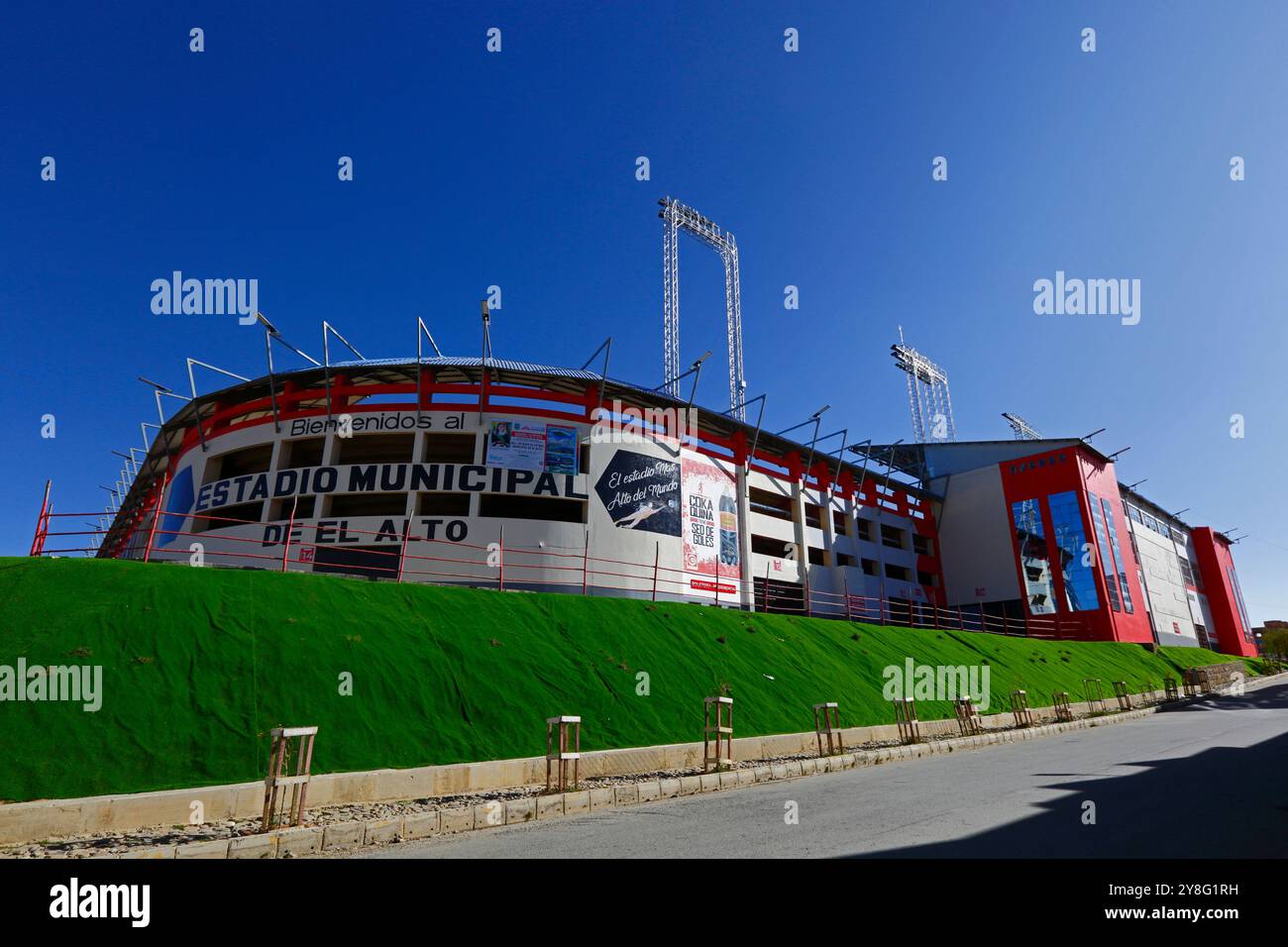 Estadio Municipal football stadium in Villa Ingenio district, used by ...