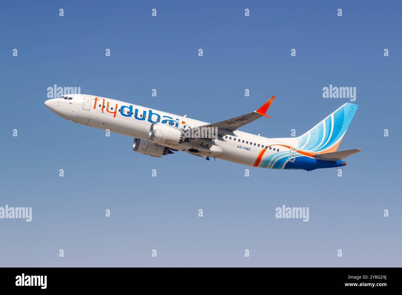 Dubai, United Arab Emirates - February 17, 2024: FlyDubai Boeing 737 ...