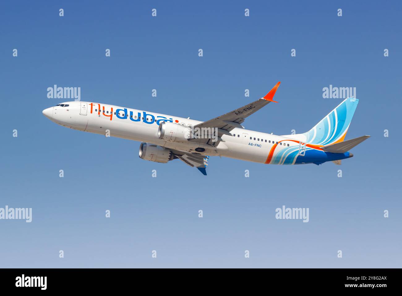 Dubai, United Arab Emirates - February 17, 2024: FlyDubai Boeing 737 ...