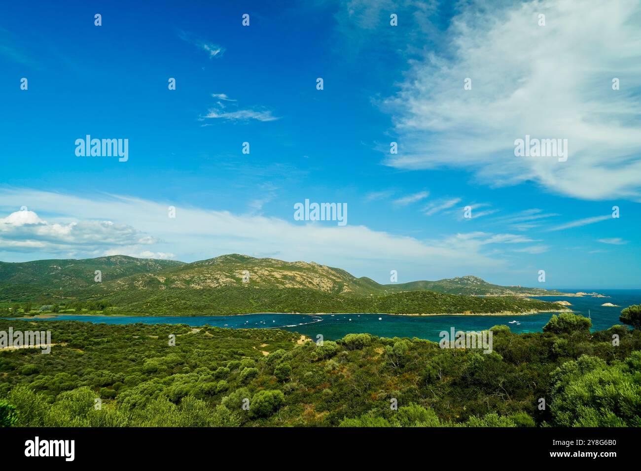 the spectacular views of the coast of Capo Spartivento, Cagliari ...