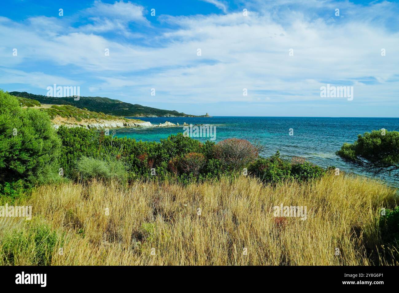 the spectacular views of the coast of Capo Spartivento, Cagliari ...