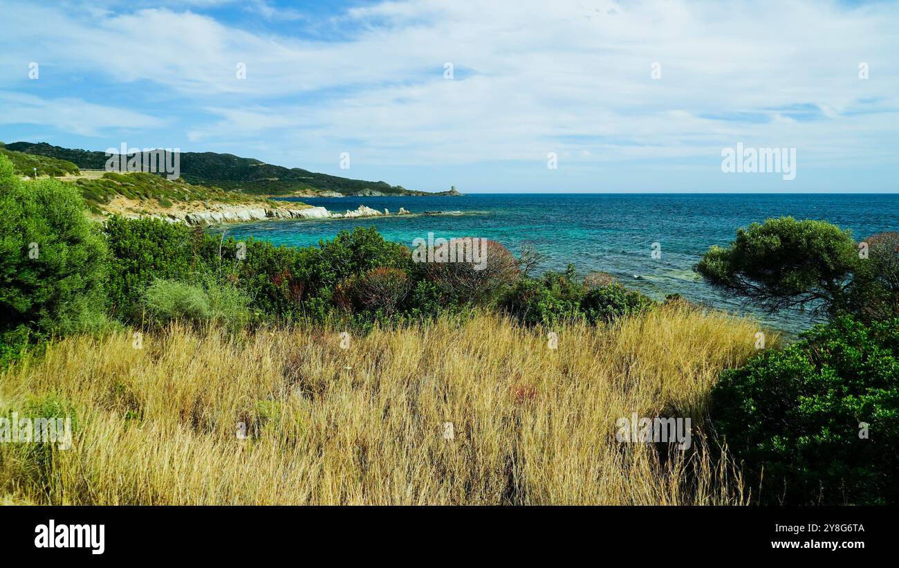 the spectacular views of the coast of Capo Spartivento, Cagliari ...