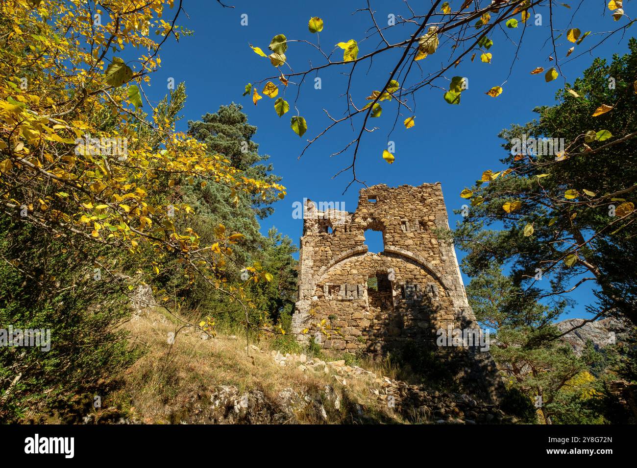 Tower of Felipe II, - castillo viejo -, old lookout tower that defended ...