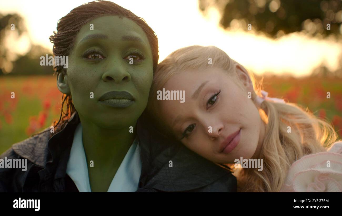 ARIANA GRANDE and CYNTHIA ERIVO in WICKED (2024), directed by JON M ...