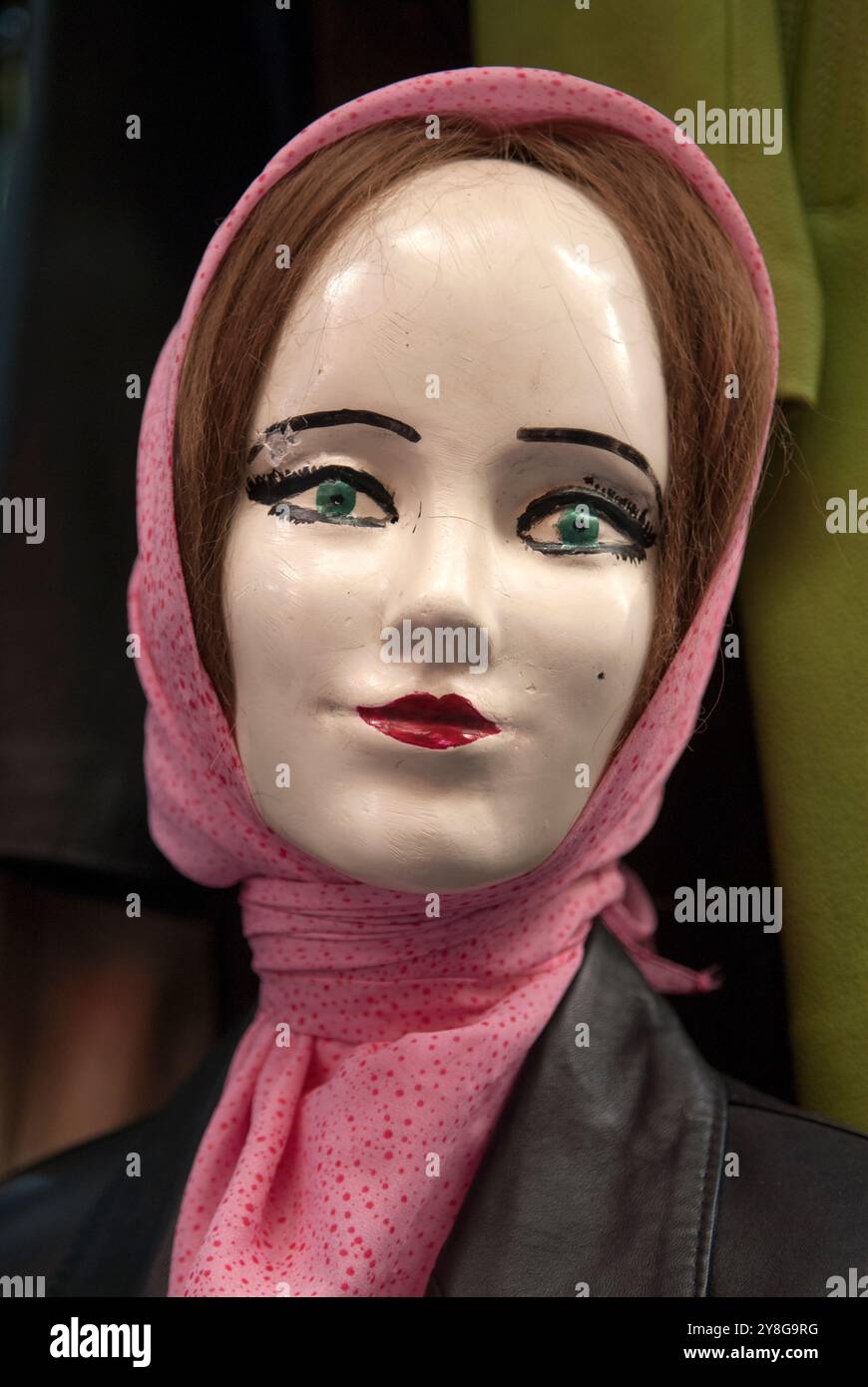 Reusing unwanted old broken shop mannequins, repurposed in a tourist ...