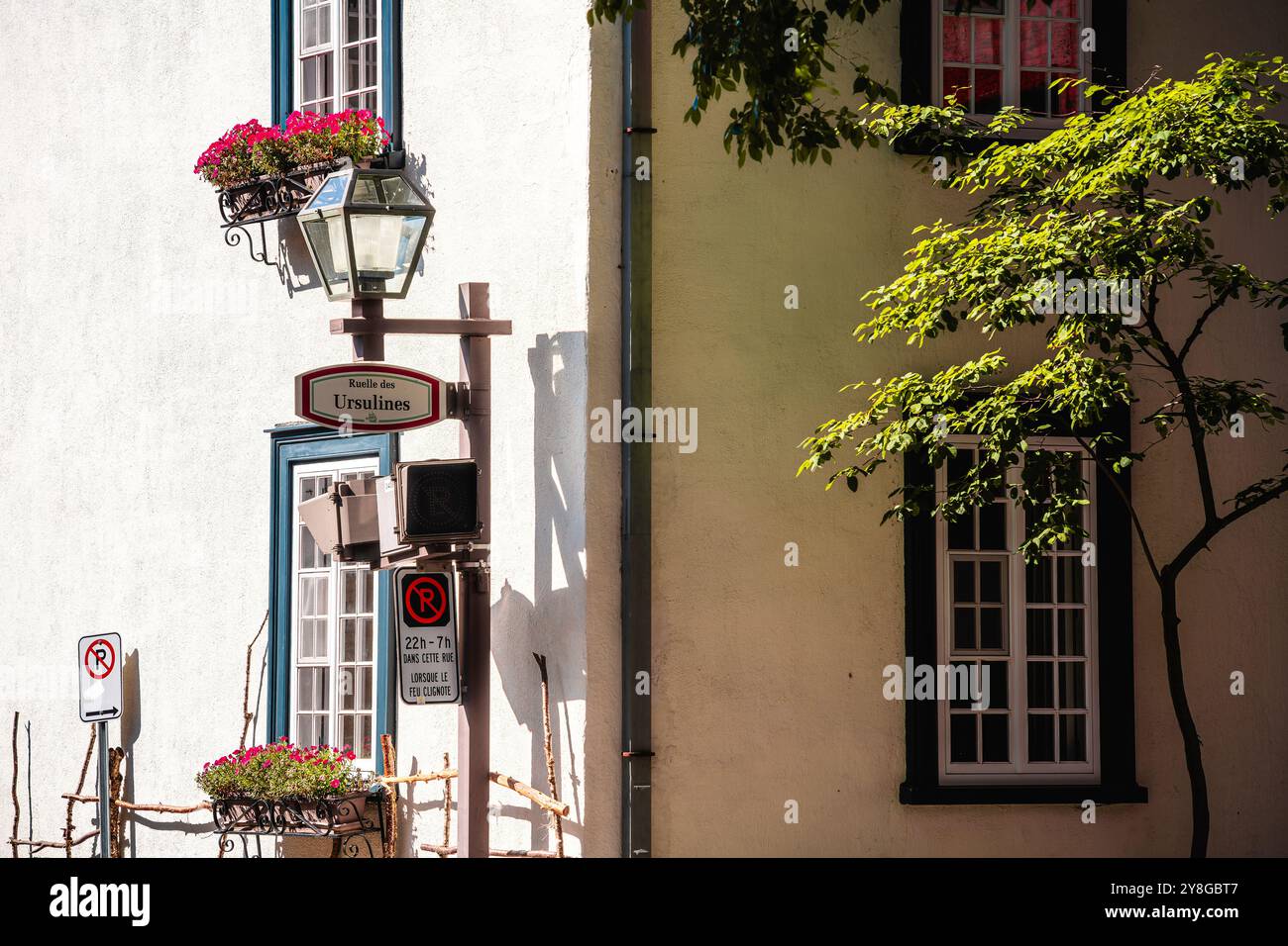 Quebec City landmarks, Canada Stock Photo - Alamy